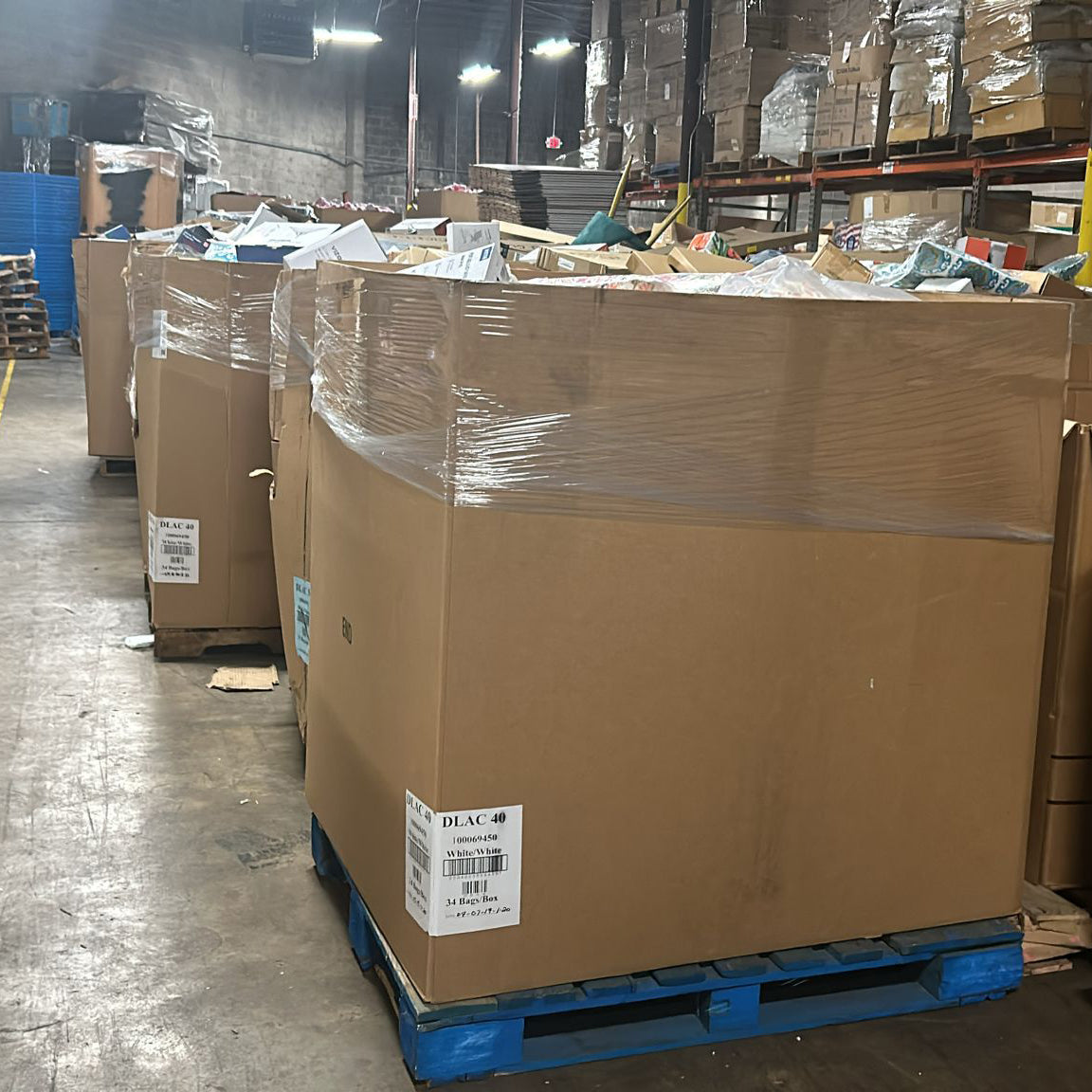 A7008, Amazon HPC Bin Store Load, 26 pallet, 5ft Gaylord box,LPN/FC Mi ...